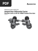 Meritor RT-46-160, RT-46-160A, RT-46-160P, RT-46-169: 46,000 Lbs. GAWR ...