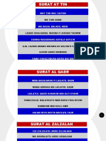 Ruqyah Verses and Surahs List | PDF