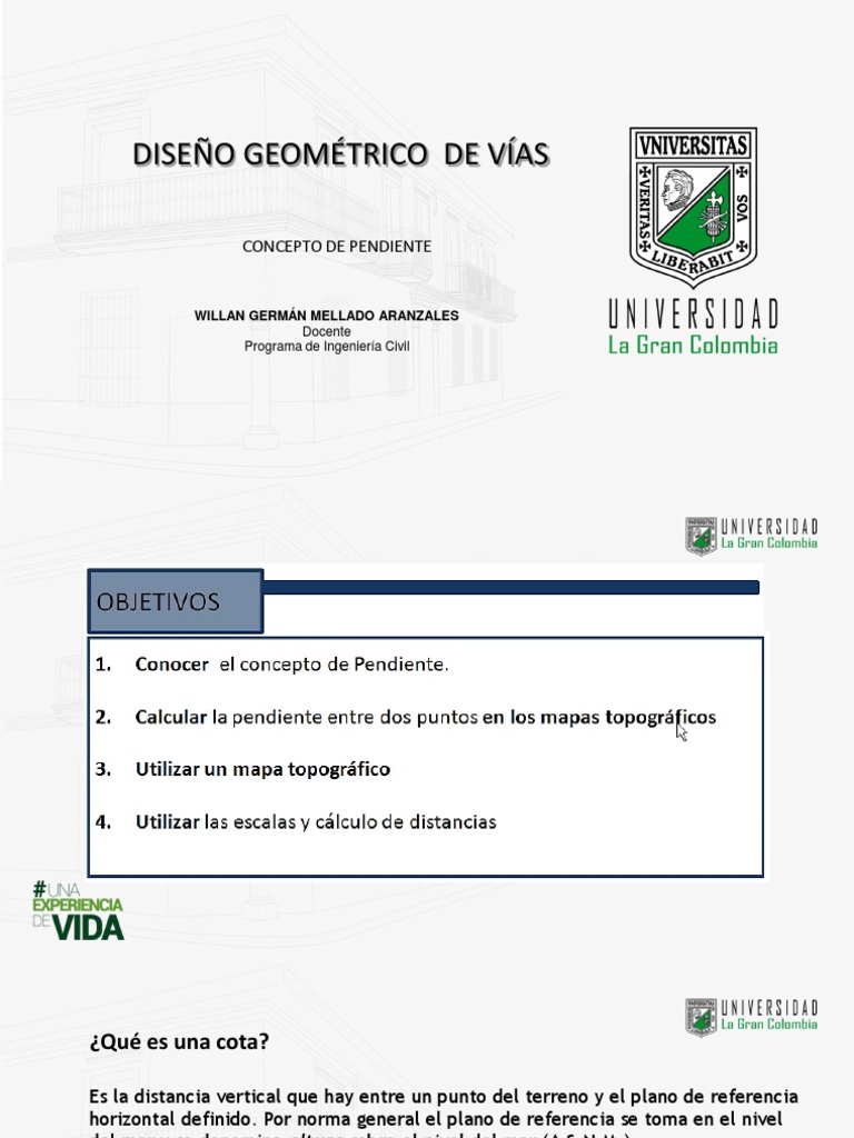 Concepto de Pendiente | PDF