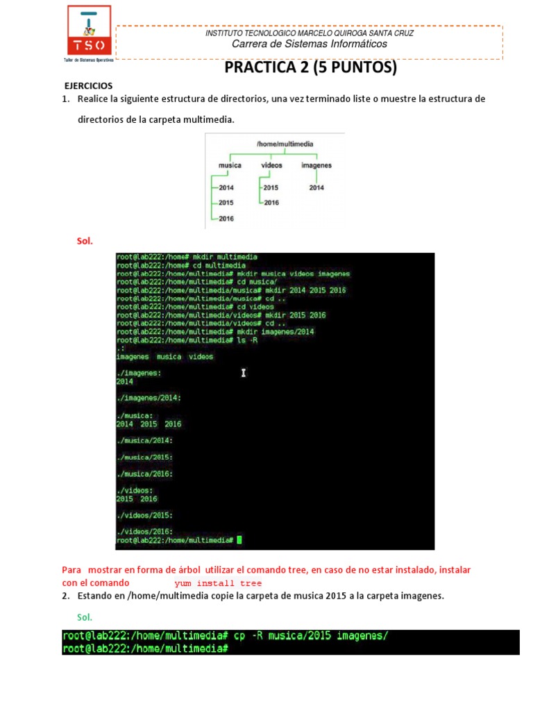 7.4. Practica 2 Linux | PDF | Archivo de computadora | Datos de computadora