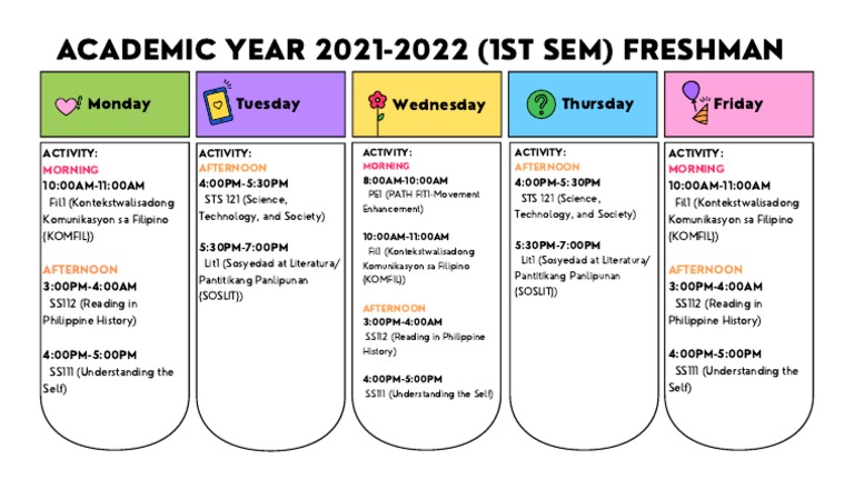 Colorful Flat Mindfulness Social and Emotional Learning Weekly Lesson ...
