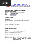 Msds Caustic Soda Liquid 48% | PDF | Sodium Hydroxide | Physical Sciences