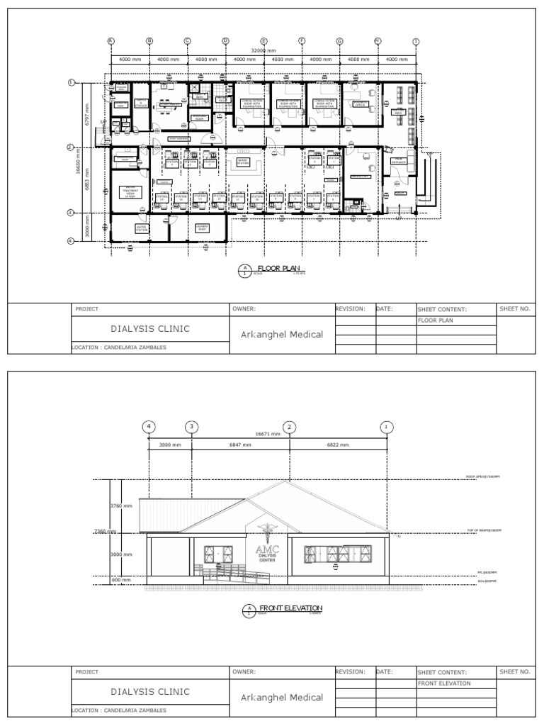 Dialysis Clinic Arkanghel Medical: Floor Plan | Download Free PDF ...