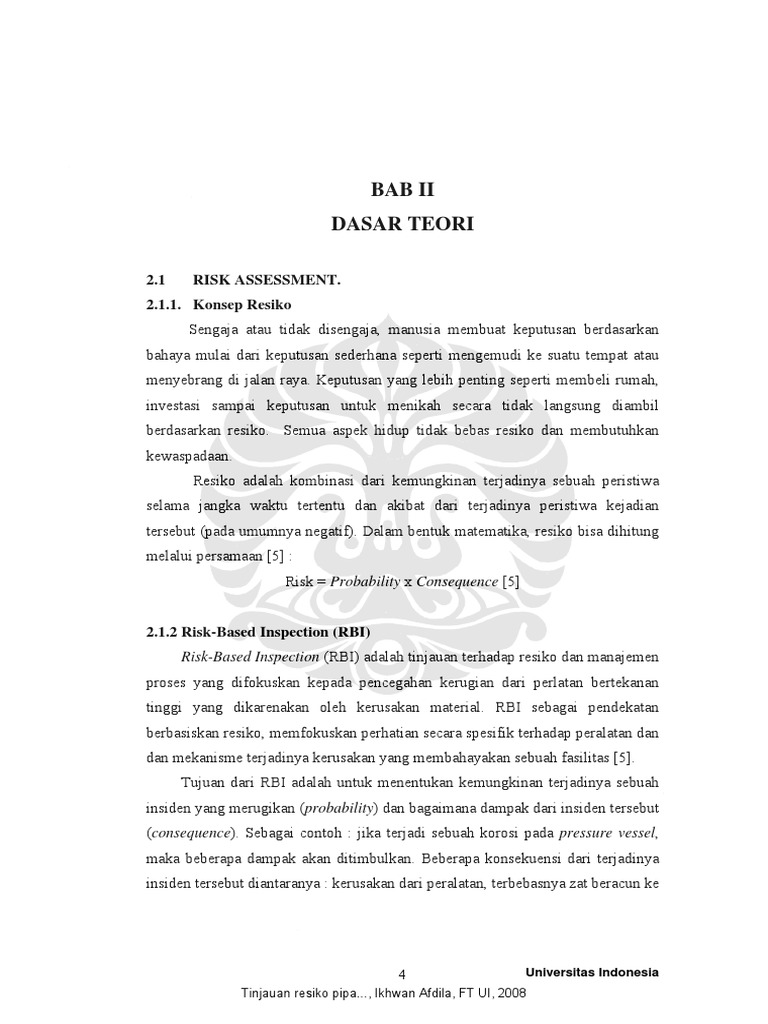 Digital - 124994-R040862-Tinjauan Resiko-Literatur | PDF