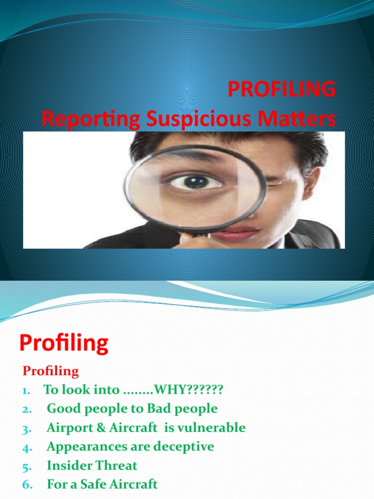 Profiling PPT 2016 CAMAS - 3 | PDF | Social Science