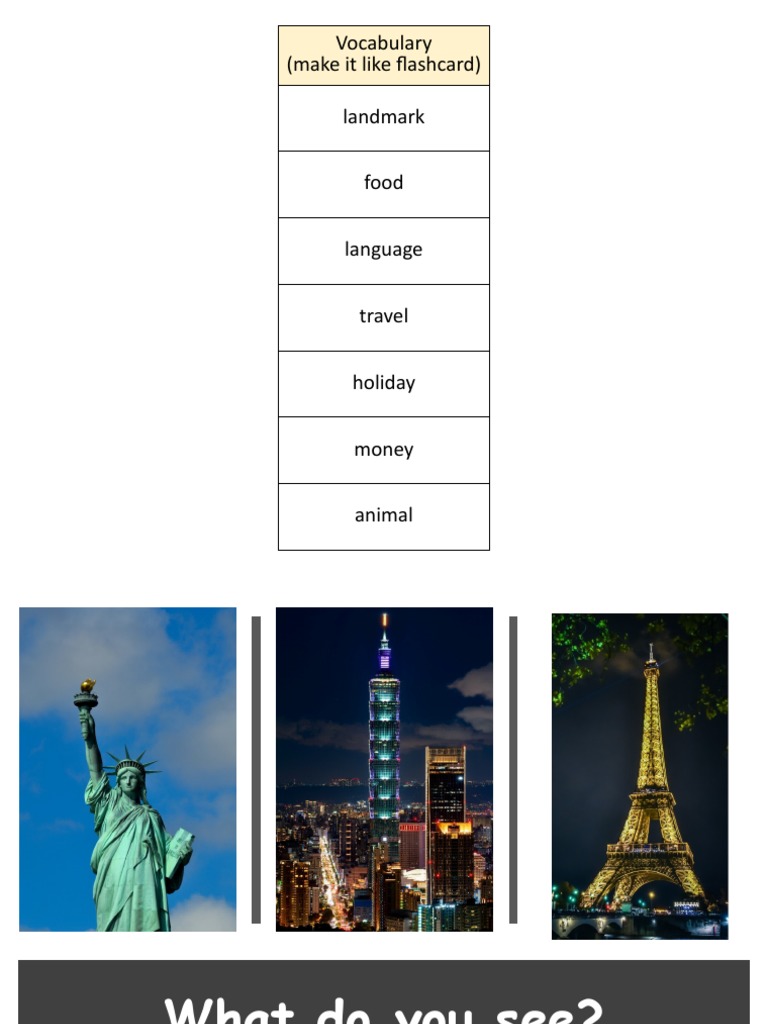New Flashcards Vocabulary Friends Around The World | PDF