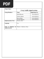 Traffic Light Control Systems in Embedded Systems+ | PDF