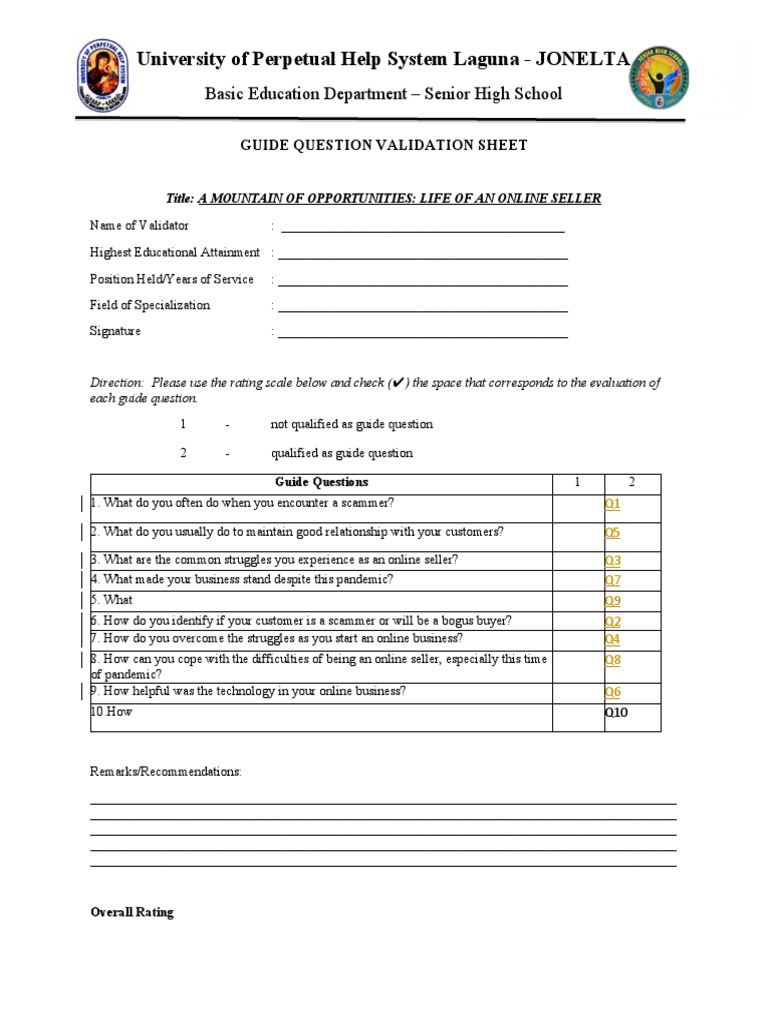 University of Perpetual Help System Laguna - JONELTA: Basic Education ...