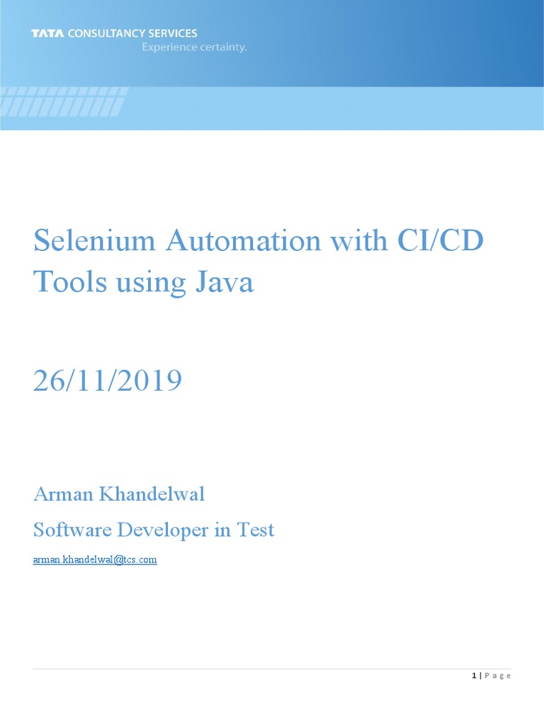 Selenium With Java | PDF | Programming | Constructor (Object Oriented ...
