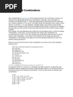 Factors For Load Combinations BS 8110 | PDF | Structural Load | Bending
