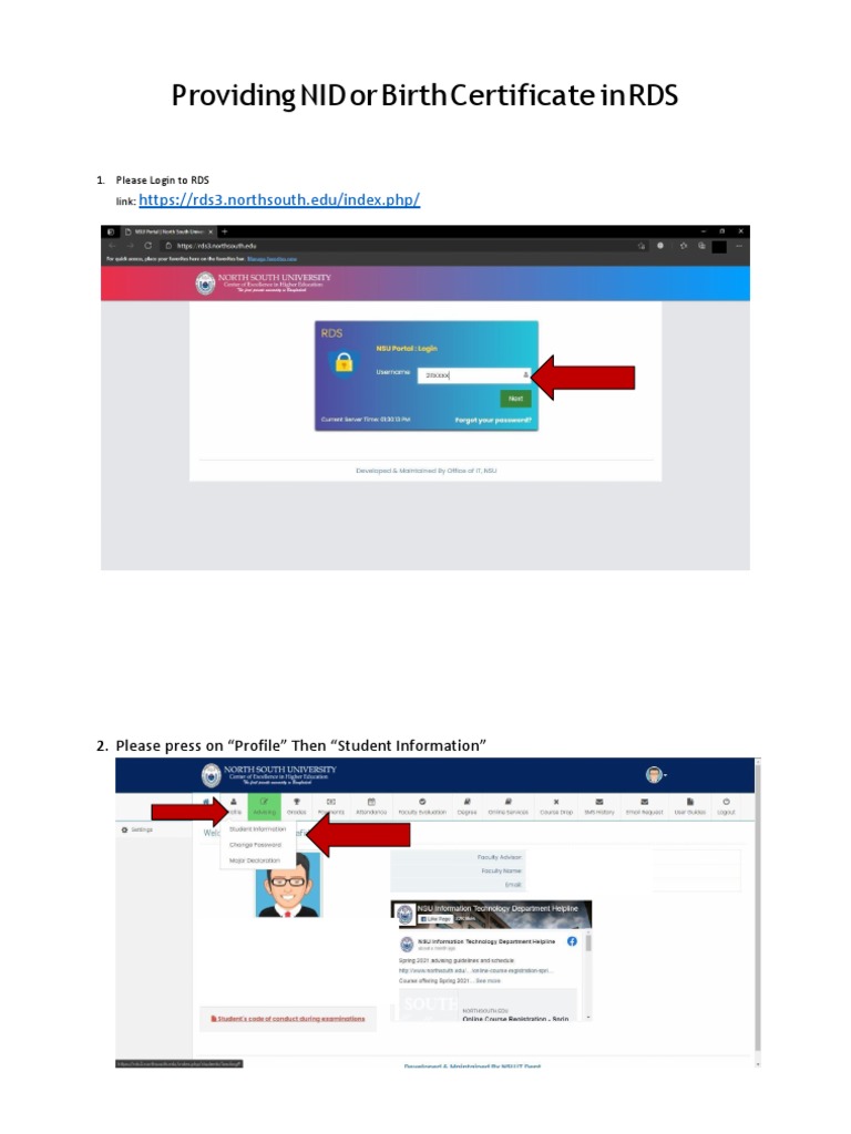 Add NID Birth Certificate | PDF