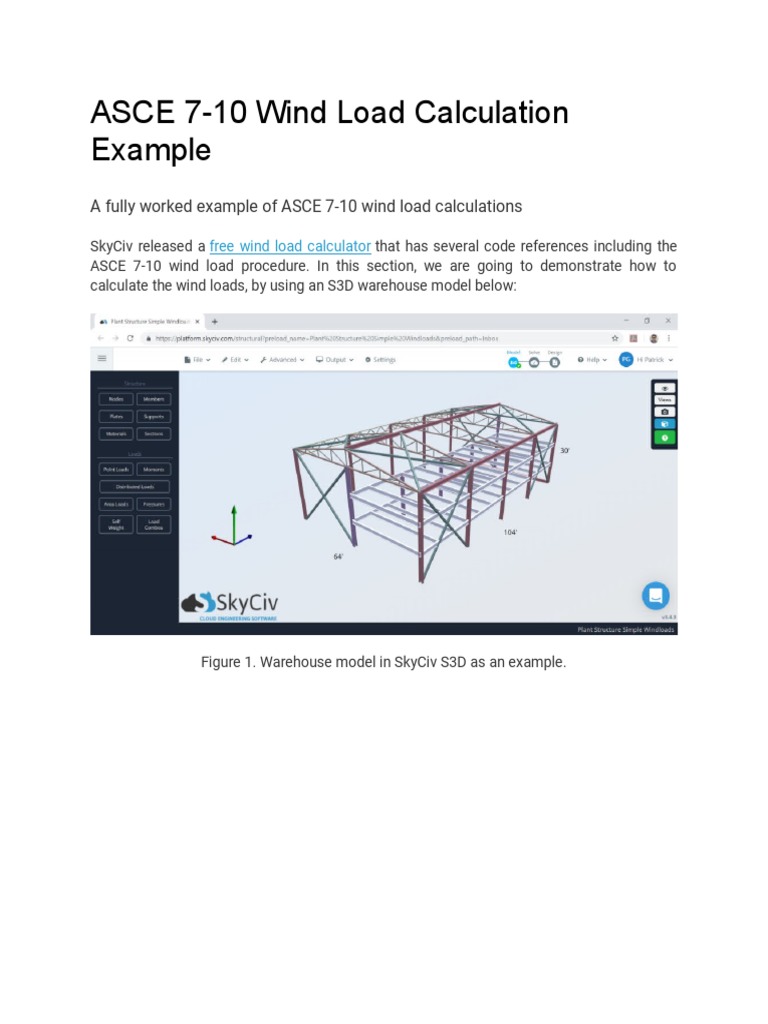 Wind Load As Per Asce | PDF | Wound | Wind Speed