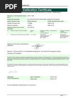Pressure Gauge Calibration & Inspection Checklist: Abnormality | PDF