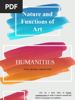 Functions of Arts | PDF | Aesthetics | Cebu