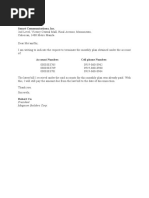 Sample Letter To Meralco To Hold Installation of Electrical Lines | PDF