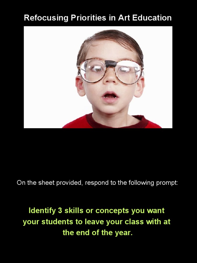 Refocusing Priorities in Art Education | Download Free PDF | Creativity ...