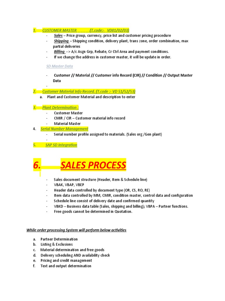 SAP Sales and Distribution Guide | PDF | Pricing | Invoice