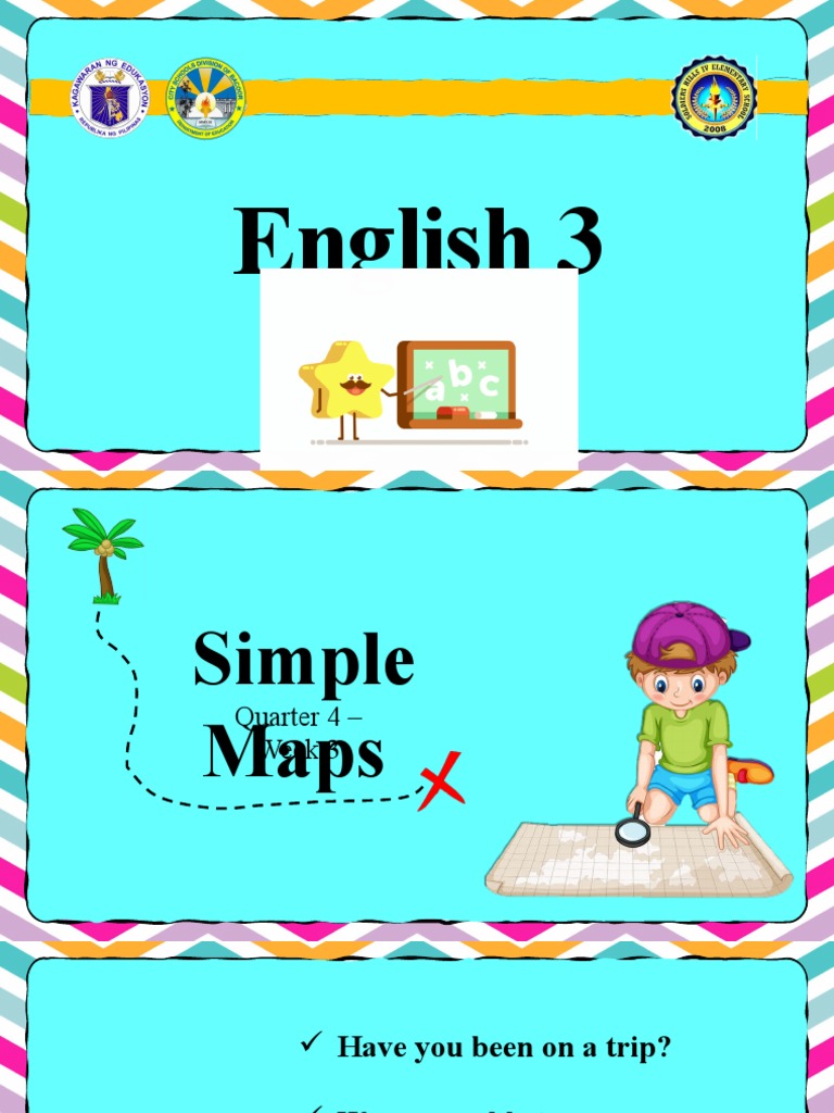 ENG3Q4W3 - Simple Maps | PDF