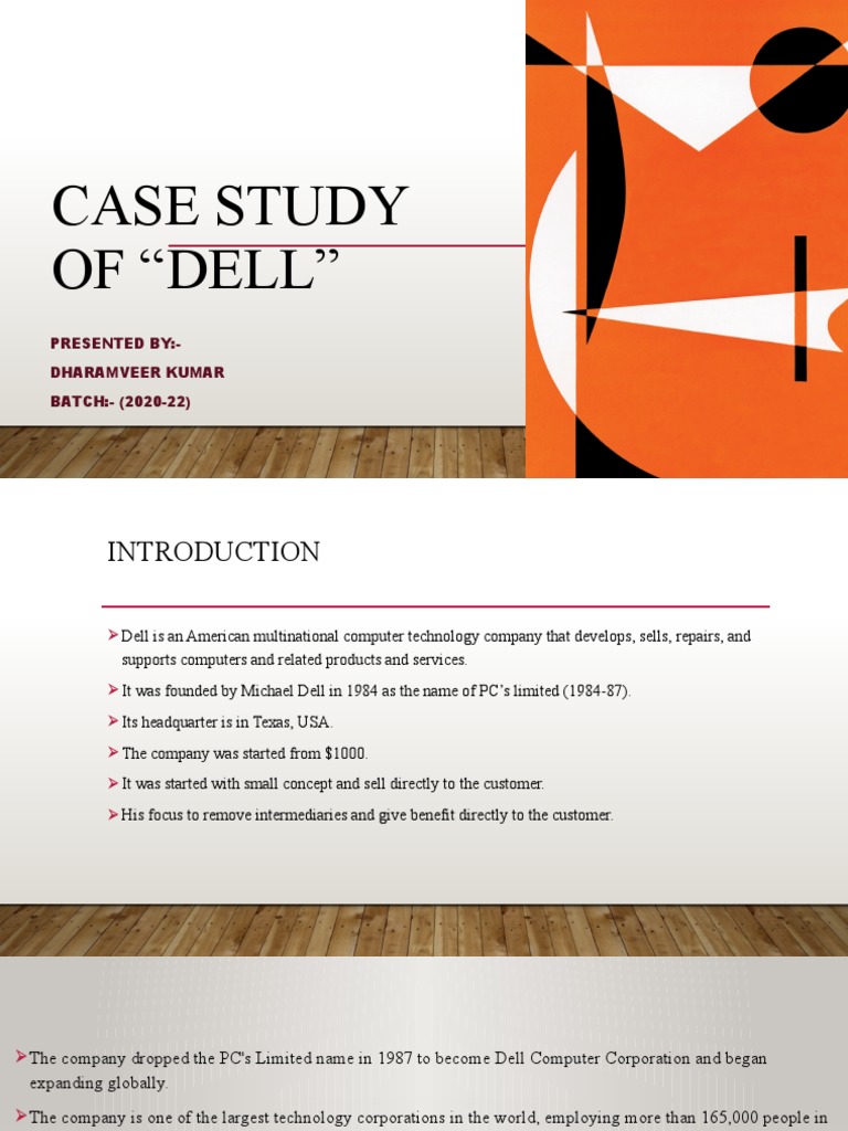 Case Study of DELL | PDF | Dell | Pricing