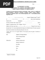 DMRE 314 Application Form For Exchange of Blasting Certificate | PDF ...
