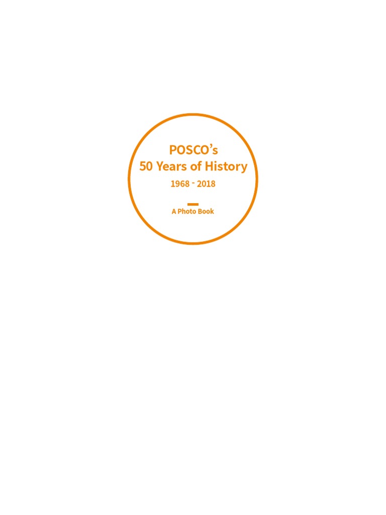 Photo History of POSCO | PDF | Steel Mill | Steel