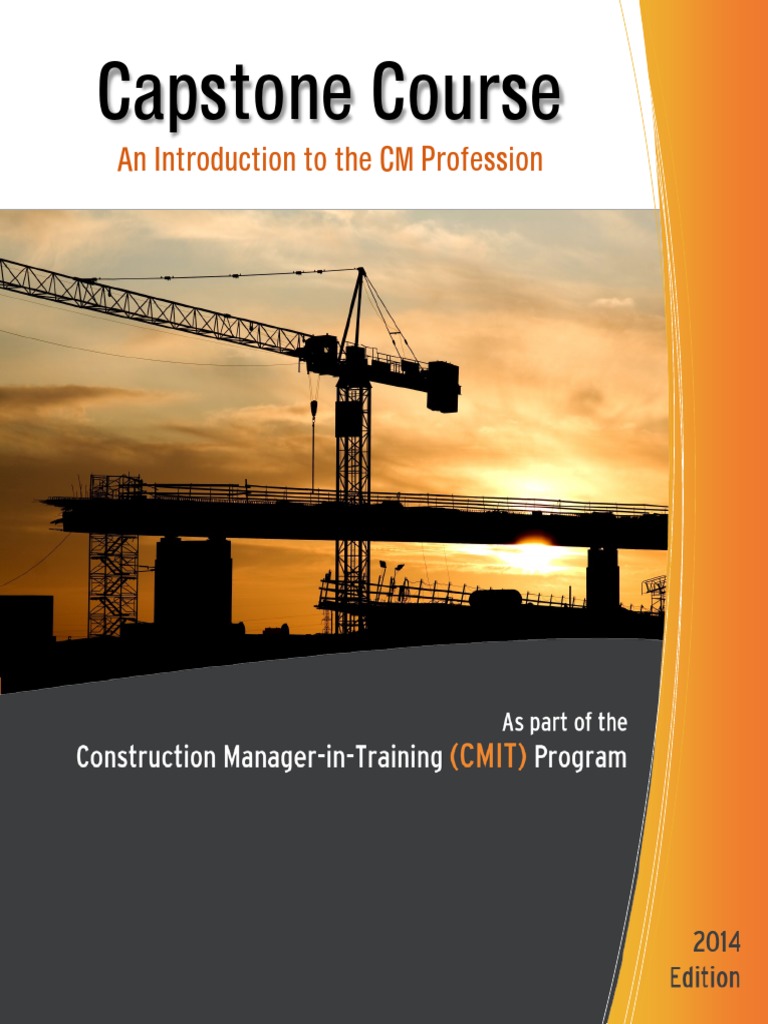 Capstone Course-An Introduction To The CM Profession | PDF ...