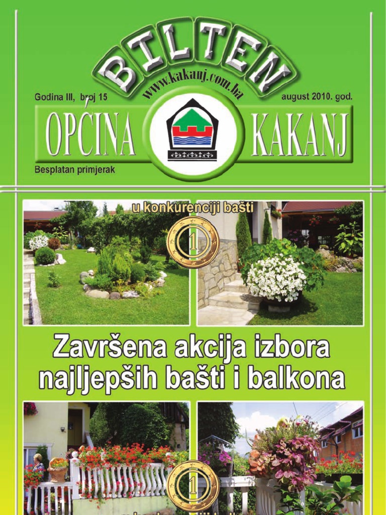 Bilten Opcine Kakanj - Broj 15 | PDF