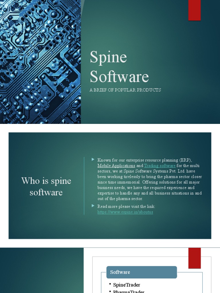 List of Software - Spine Software | PDF | Enterprise Resource Planning ...