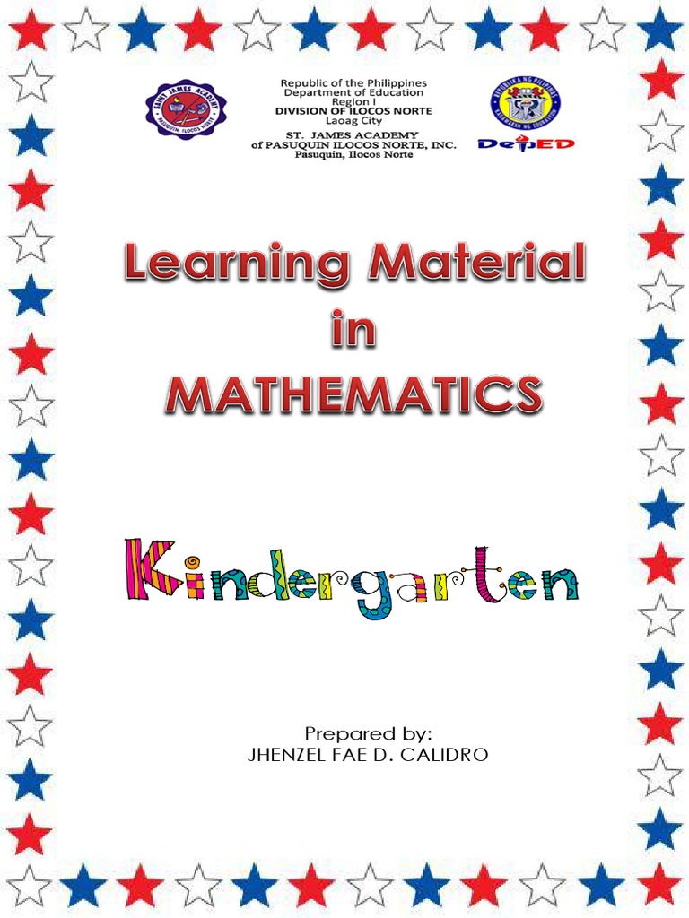 K2 Mathematics Activity Worksheets | PDF
