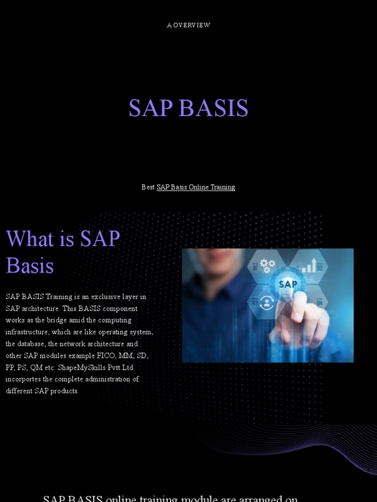 A Overview: SAP Basis Training | PDF | Business | Computers