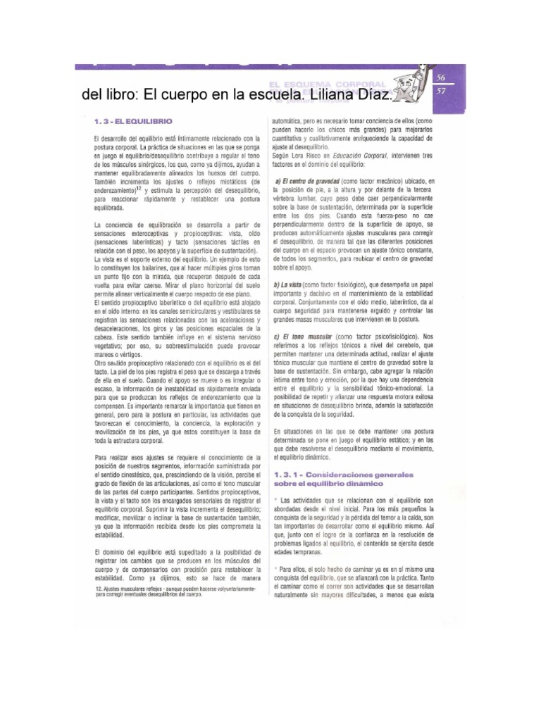 Postura Corporal Lili Diaz 2 | PDF