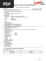 Ferrous Sulphate - MSDS | PDF | Personal Protective Equipment | Breathing