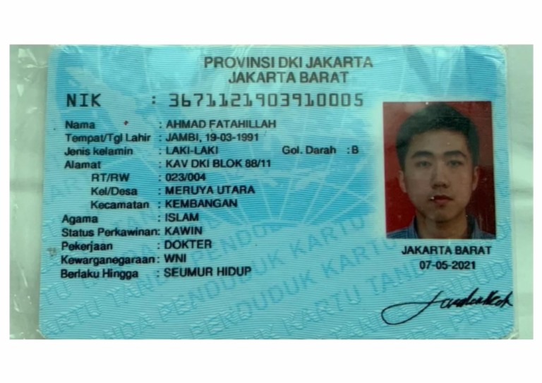 KTP Ahmad Fatahillah | PDF