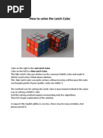 Rubik's Cube 3rd Layer Formula Guide | PDF | Language Arts & Discipline ...