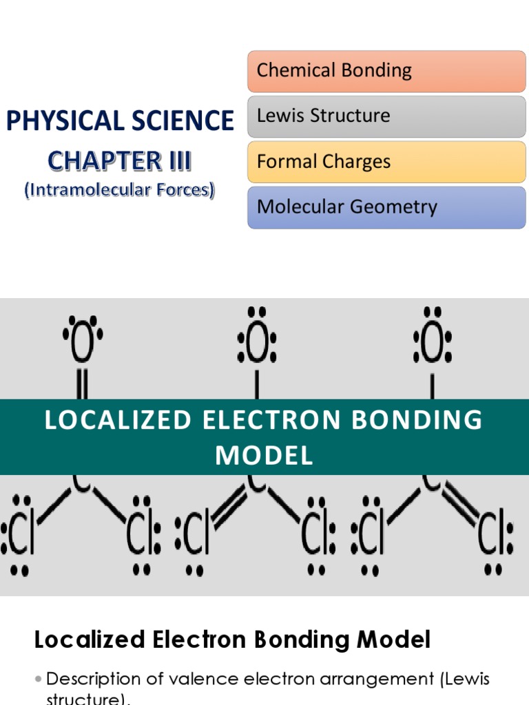 Chemical Bonding Lewis Structure Formal Charges Molecular Geometry ...