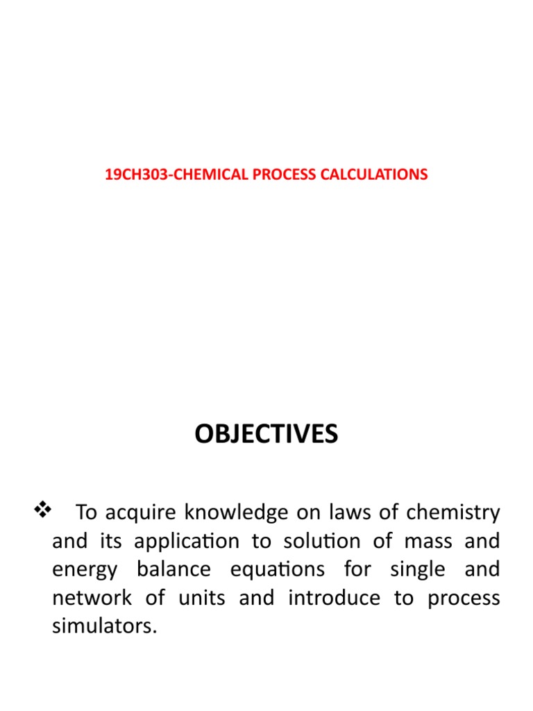 19Ch303-Chemical Process Calculations | PDF | Humidity | Combustion