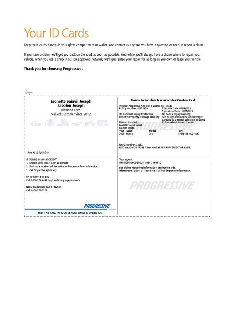 Diamond Level Valued Customer Since 2012: Florida Automobile Insurance ...