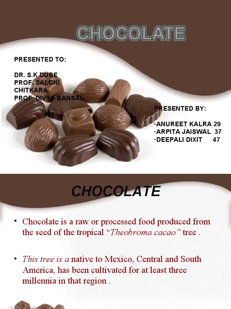 Production of Cadbury Chocolate | PDF | Chocolate | Cocoa Bean