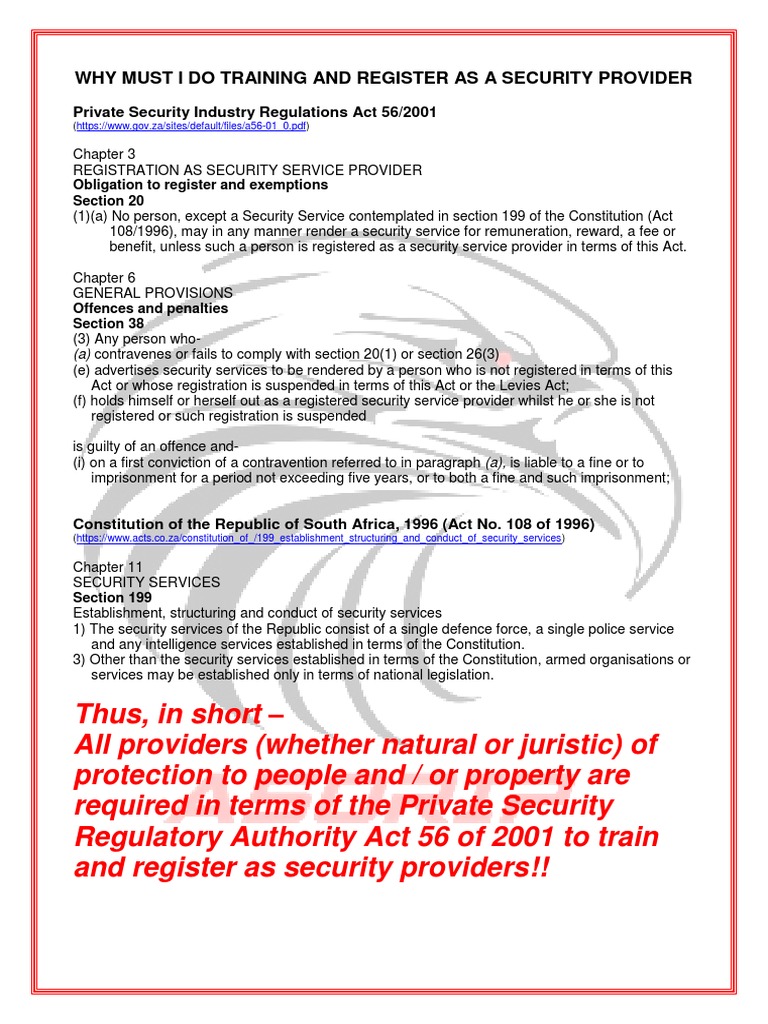 Security Training | PDF | Security Guard | Occupational Safety And Health