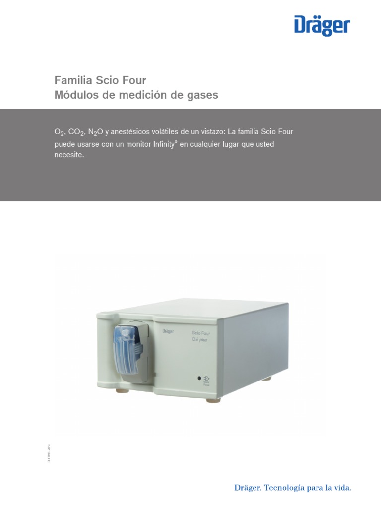Scio Four Plus Drager | PDF | Agua | Medición
