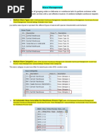 LL01 Training | PDF | Warehouse | Inventory