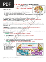 Physical Education Class 12 Chapter 4 Notes | PDF | Paralympic Games ...