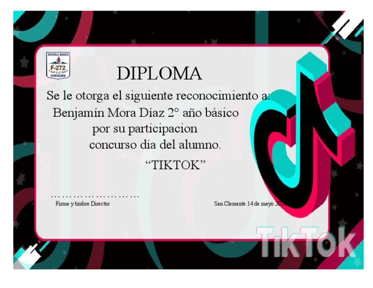 Diploma Tiktok | PDF