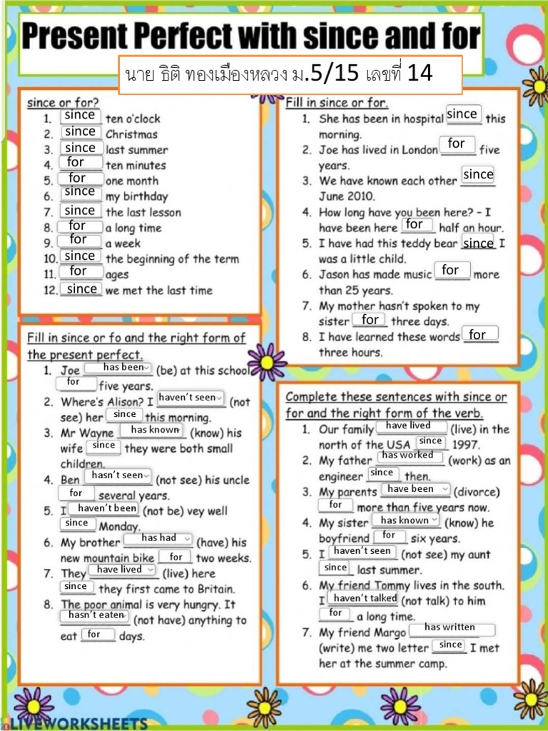 Since Since Since Since Since Since Since For For For For For Since For ...