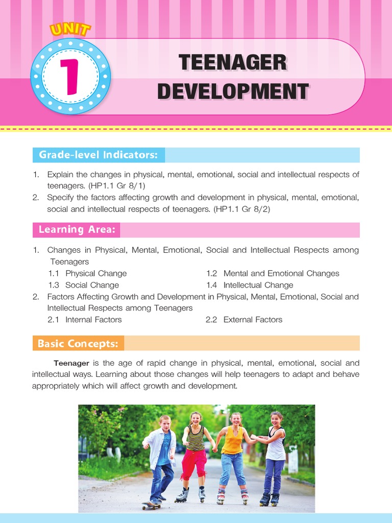 Teenager Development: Grade-Level Indicators | PDF | Adolescence