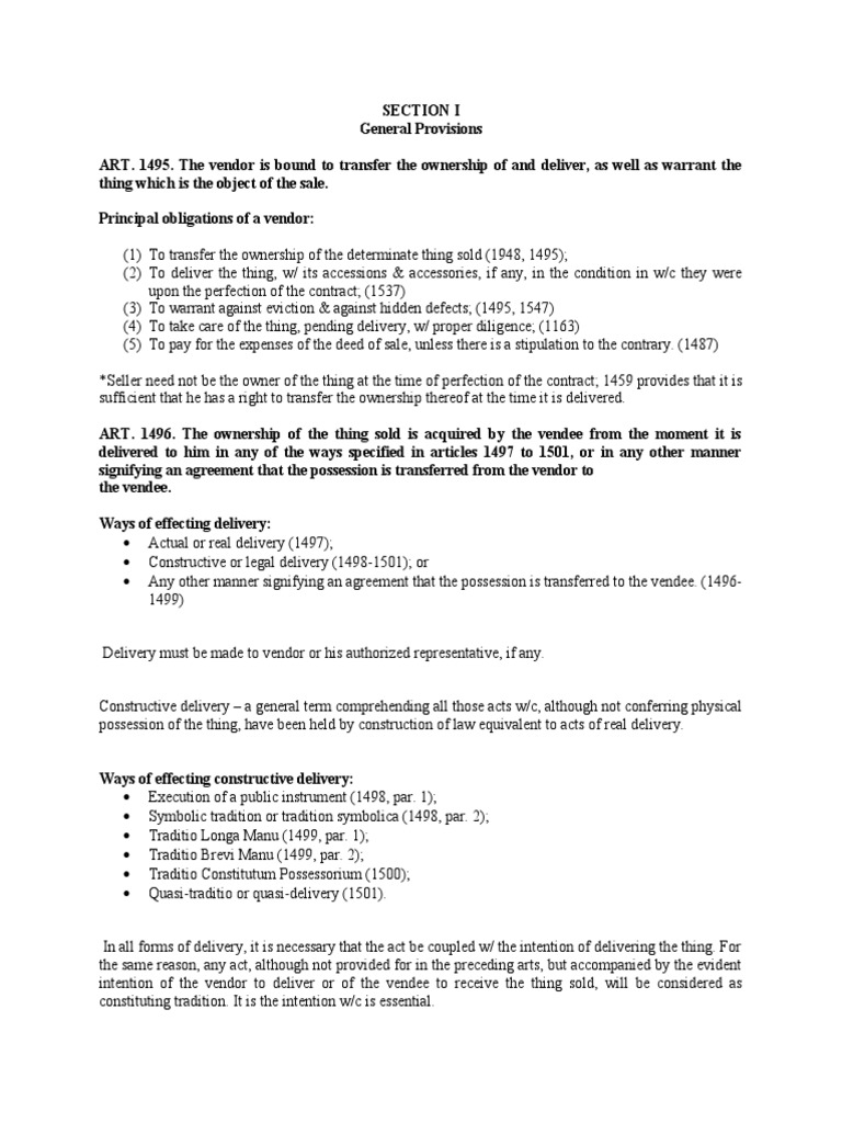 Sales Notes Latest | PDF | Sales | Lease