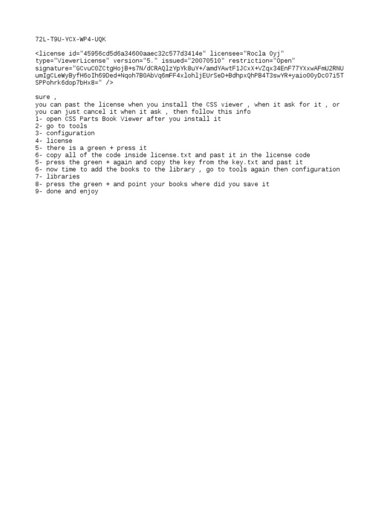 CSS Parts Book | PDF | Business | Computers