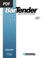 Bartender 2016 Manual | PDF | Installation (Computer Programs) | Databases