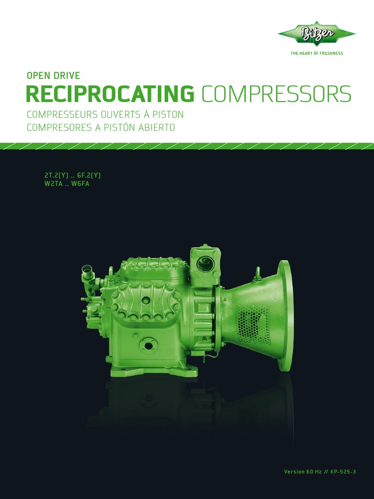 Compresor Recuperacion Bitzer | PDF | Máquinas | Ingeniería Termodinámica