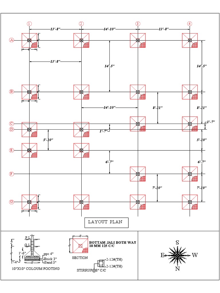 Foundation Layout | PDF